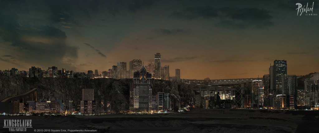 First Look at New Final Fantasy XV Concept Art – the City of Insomnia ...