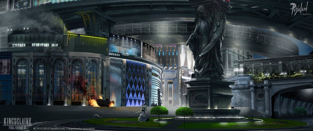 First Look at New Final Fantasy XV Concept Art – the City of Insomnia ...