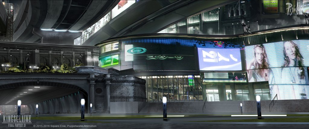 First Look at New Final Fantasy XV Concept Art – the City of Insomnia ...