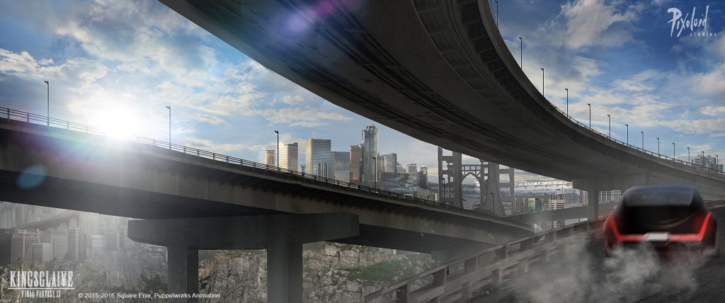 First Look at New Final Fantasy XV Concept Art – the City of Insomnia ...